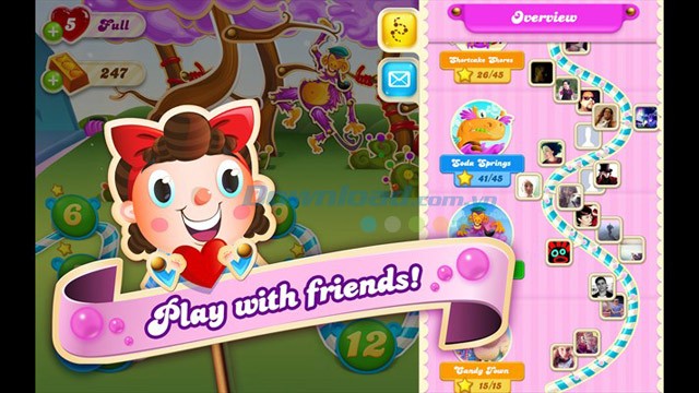 Candy Crush Soda Saga - Game Nối Kẹo Ngọt Ngào