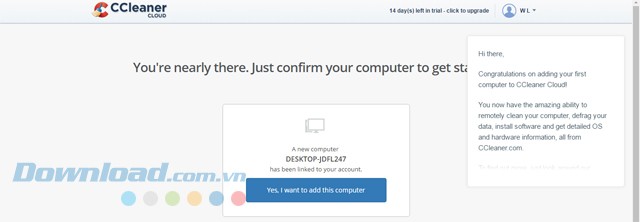CCleaner Cloud - Phần mềm dọn dẹp máy tính hiệu quả