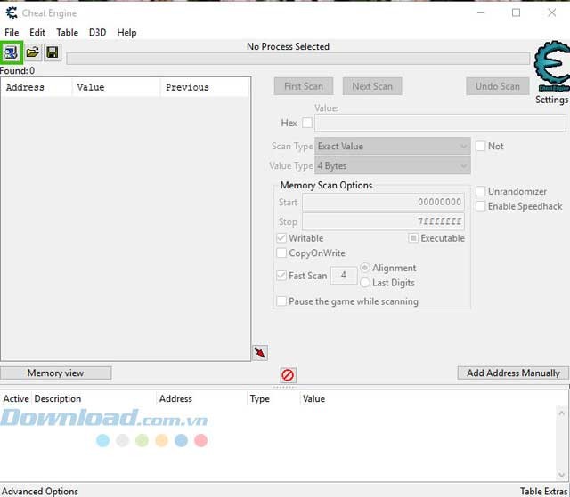 Cheat Engine 7.5: Phần mềm thay đổi thông số game