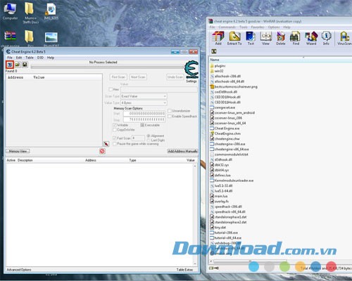 Cheat Engine 7.5: Phần mềm thay đổi thông số game