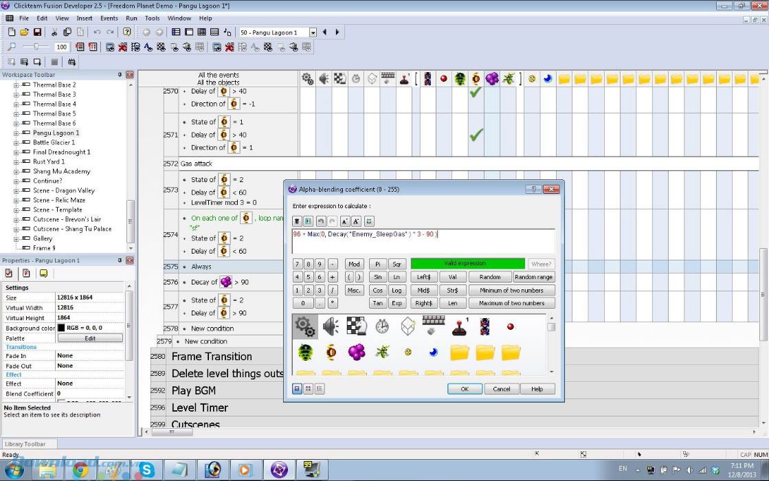 Clickteam Fusion 2.5 - Phần mềm tạo game 2D miễn phí