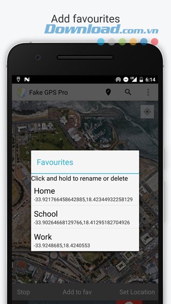 Fake GPS Pro 2.1.2 - Ứng dụng Fake GPS cho Android