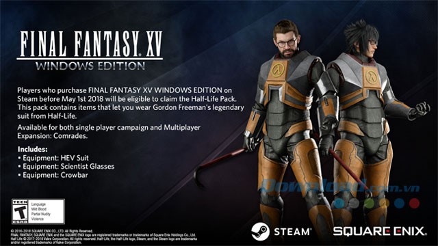 Final Fantasy XV Windows Edition Demo - Trải nghiệm đồ họa 4K