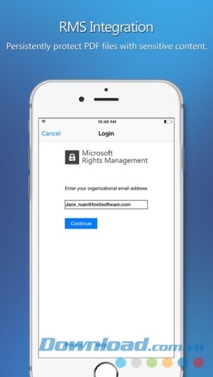 Foxit PDF Business cho iOS 5.3.2 - Ứng dụng đọc PDF cho doanh nghiệp