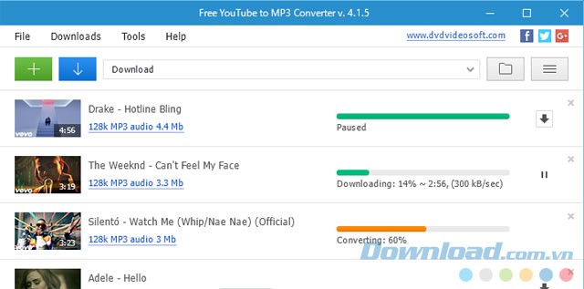 Free YouTube to MP3 Converter 4.3.41.122 - Download YouTube to MP3