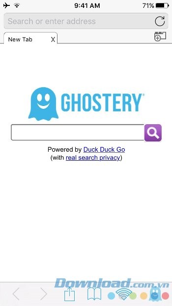 Ghostery Privacy Browser cho iOS 2.1.0 - Trình duyệt web an toàn