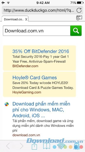 Ghostery Privacy Browser cho iOS 2.1.0 - Trình duyệt web an toàn