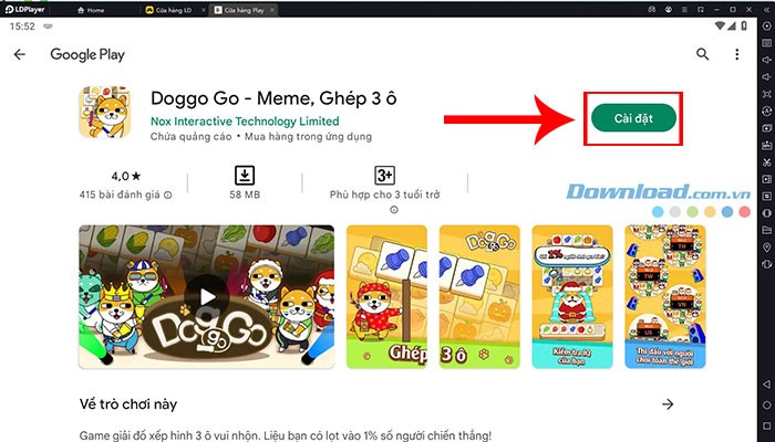 Hướng dẫn tải và chơi Doggo Go trên PC