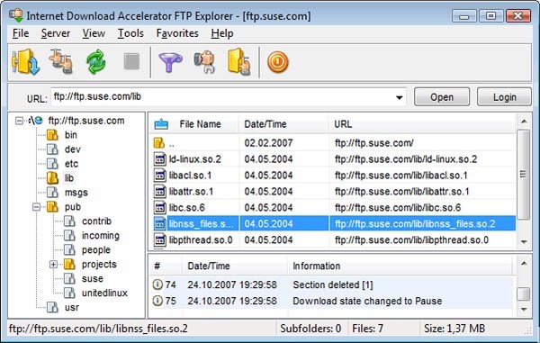 Internet Download Accelerator 6.21.1 - Tăng tốc độ tải file