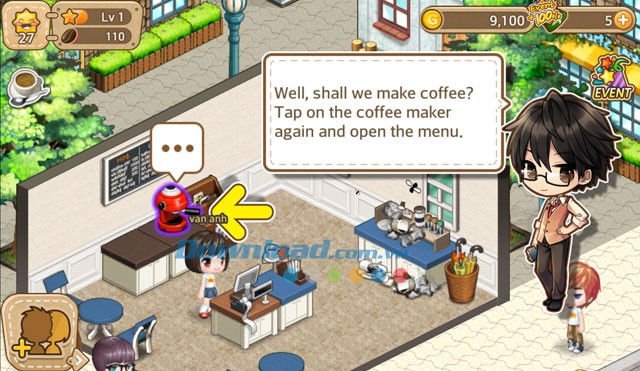 LINE I Love Coffee - Download Game Quản Lý Quán Cafe Android