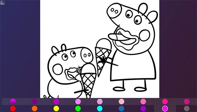 Peppa Pig Art Games: Thời trang & Tô màu Heo Peppa