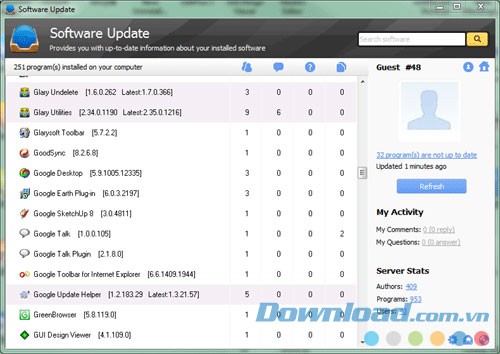 Software Update 5.44.0.41 - Free Software Update