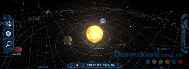 Solar System Scope 3.2.3: Khám phá Hệ Mặt Trời và Hành Tinh
