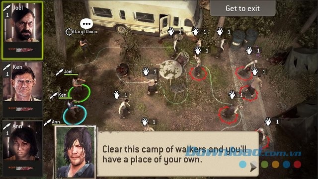 The Walking Dead No Man's Land - Tải Game Săn Zombie Android