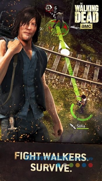 The Walking Dead No Man's Land - Tải Game Săn Zombie Android