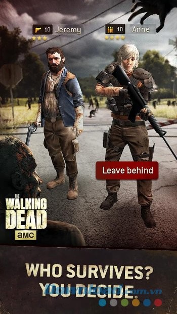 The Walking Dead No Man's Land - Tải Game Săn Zombie Android