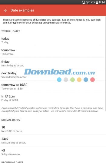 Todoist cho Android - Ứng dụng quản lý công việc hiệu quả