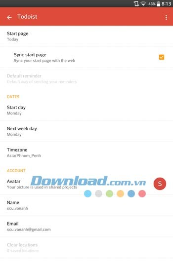 Todoist cho Android - Ứng dụng quản lý công việc hiệu quả
