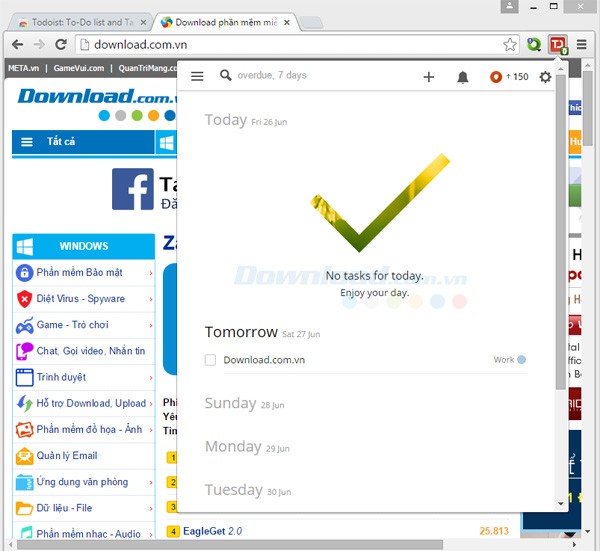 Todoist cho trình duyệt - 6.4: Quản lý công việc hiệu quả