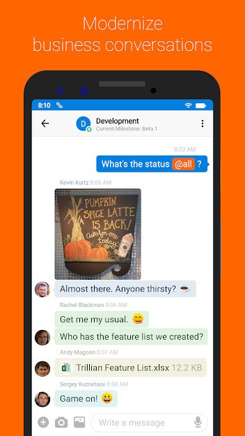 Trillian cho Android 6.3.0.6 - Ứng dụng chat hiệu quả