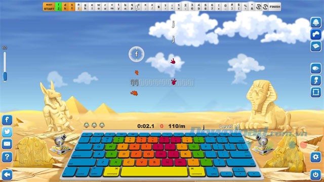 Typing Fingers: Học gõ 10 ngón cho bé qua trò chơi