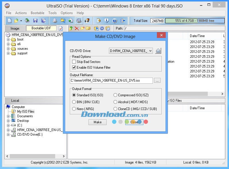 UltraISO 9.7.6.3812: Tạo và Quản Lý File ISO Đơn Giản (Giống Mod Hack Full)