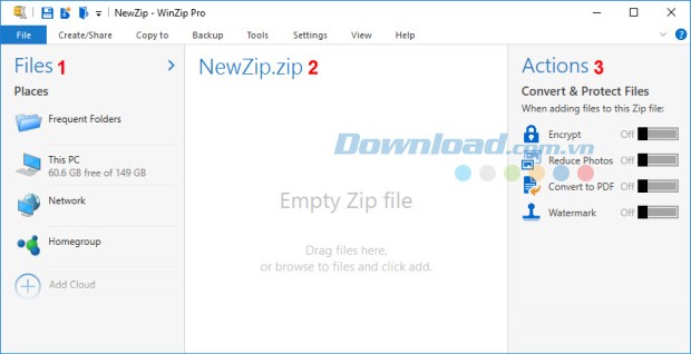 WinZip 26 - Phần mềm nén và giải nén dữ liệu hàng đầu