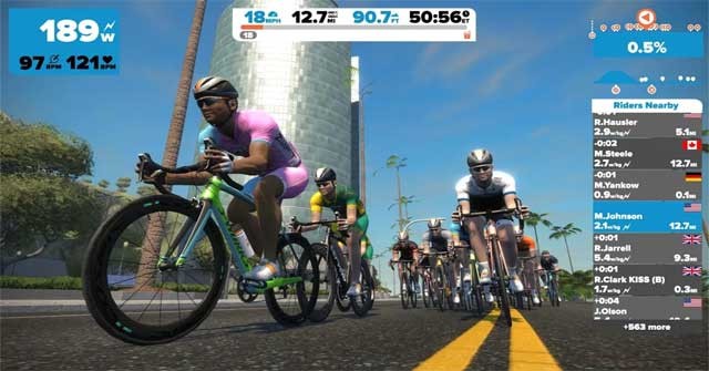 Zwift cho Android - Tải xuống và trải nghiệm đạp xe ảo