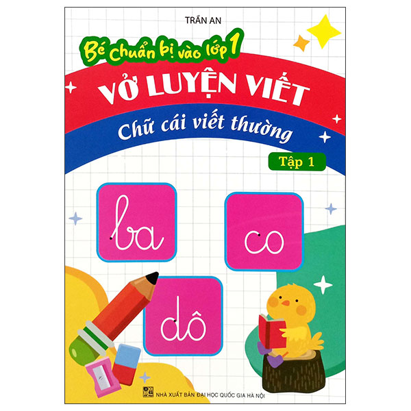 Đọc sách Bo Be Chuan Bi Vao Lop 1 - Vo Luyen Viet Chu Cai Viet Thuong - Tap 1 PDF miễn phí