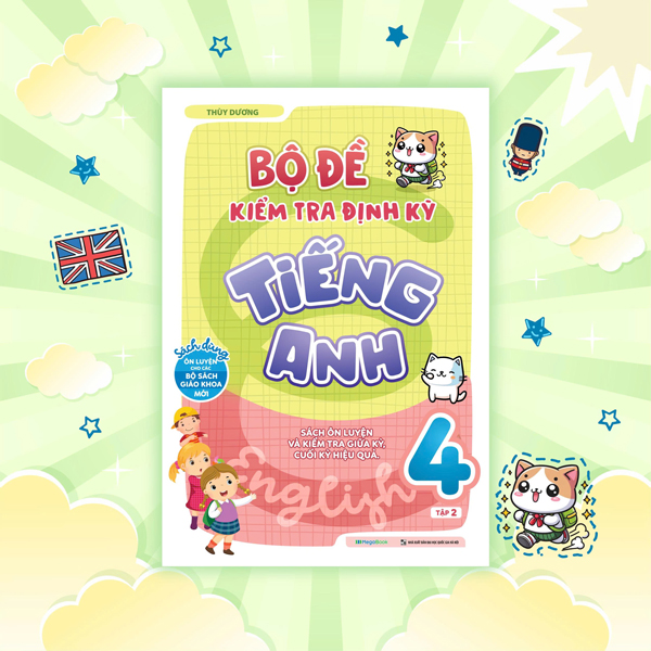 Đọc sách Bo Bo De Kiem Tra Dinh Ky Tieng Anh Lop 4 - Tap 1 PDF miễn phí