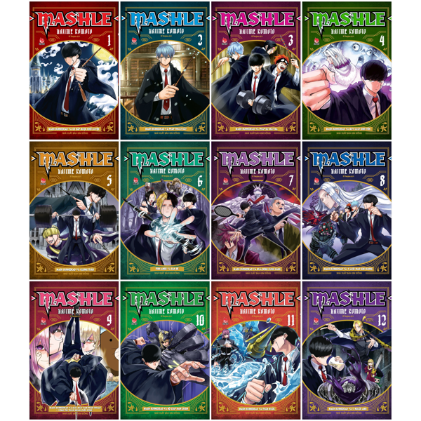 Đọc sách Bo Combo Manga - MASHLE: Tap 1 - 12 (Bo 12 Tap) PDF miễn phí