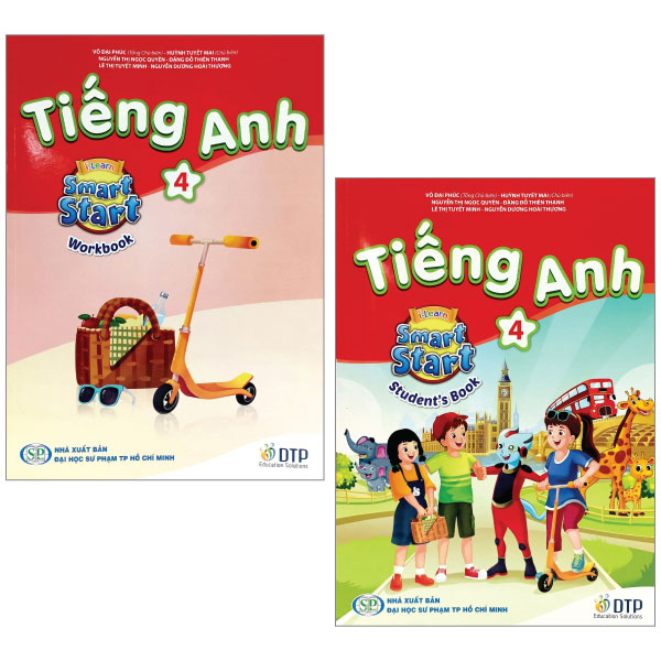 Đọc sách bộ combo sách tiếng anh 4 i-learn smart start - student's book + workbook (bộ 2 cuốn ...