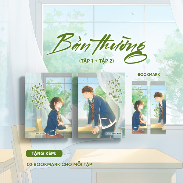 Đọc sách Bộ Sách Nghỉ Yêu, Kết Hôn Thôi! - Tập 1 + Tập 2 (Bộ 2 Tập ...