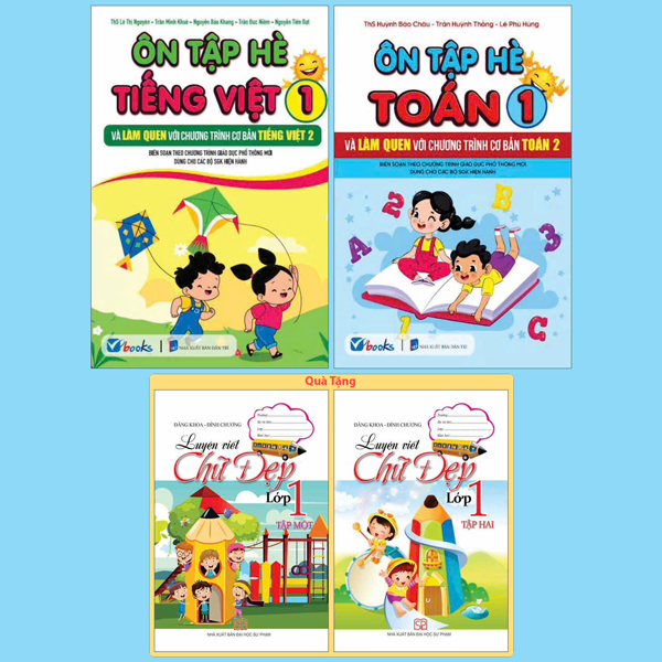 Đọc sách Bo Sach On Tap He Tieng Viet 1 + On Tap He Toan 1 (Bo 2 Cuon) - Tang Kem Sach Luyen ...