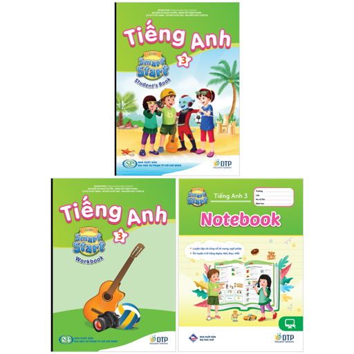 Đọc sách Bo Sach Tieng Anh 3 - I-Learn Smart Start - Student's Book + Workbook + Notebook (Bo 3 ...