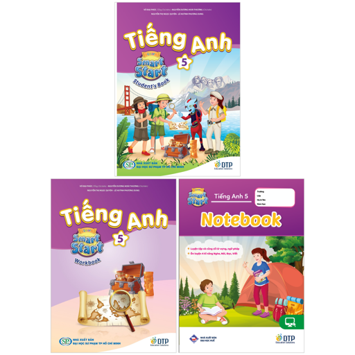 Đọc sách Bo Sach Tieng Anh 5 - I-Learn Smart Start - Student's Book + Workbook + Notebook (Bo 3 ...