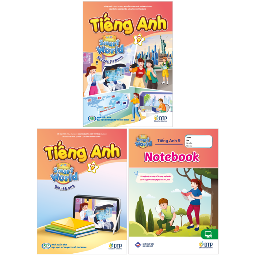 Đọc sách Bo Sach Tieng Anh 9 - I-Learn Smart World - Student's Book + Workbook + Notebook (Bo 3 ...