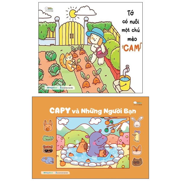 Đọc sách combo sách capy và những người bạn + tớ có nuôi một chú mèo cam (bộ 2 cuốn) PDF miễn phí