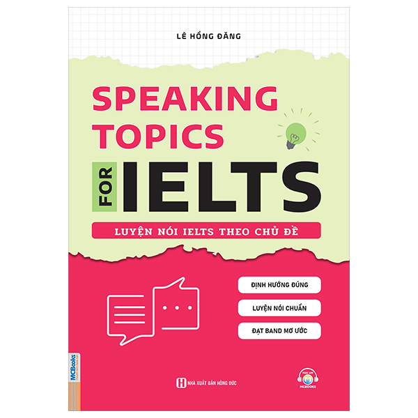 Đọc sách speaking topics for ielts - luyện nói ielts theo chủ đề PDF miễn phí
